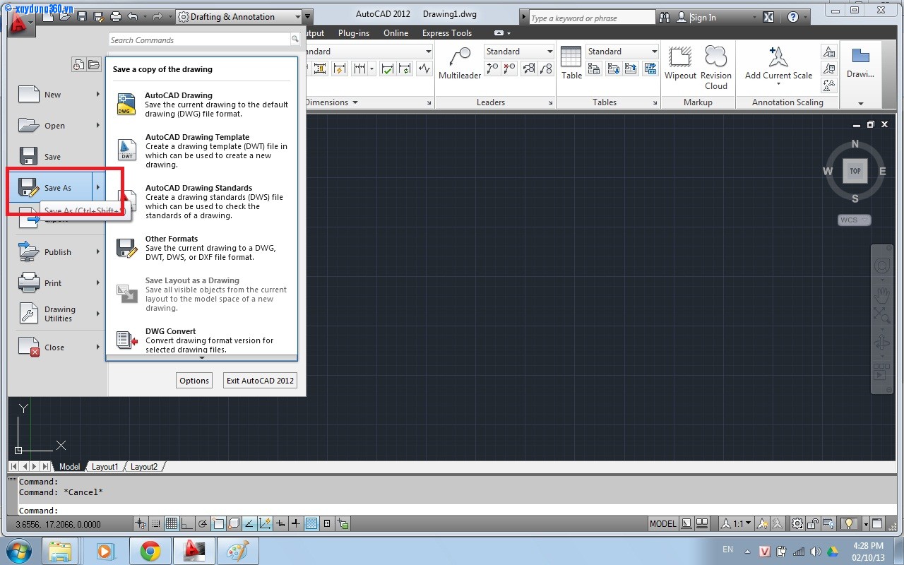 Giúp em cách chuyển đổi file cad 2010 sang file cad 2007 - Powered by ...