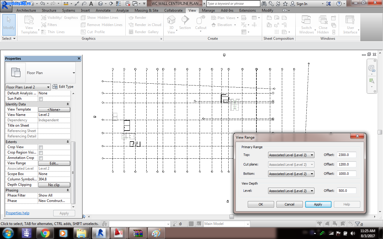 [hỏi] revit điều chỉnh view range - Powered by Discuz!