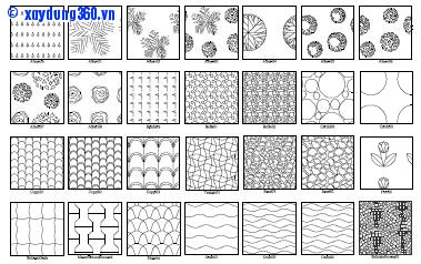 các mẫu HATCH tuyệt đẹp cho AutoCad - Powered by Discuz!